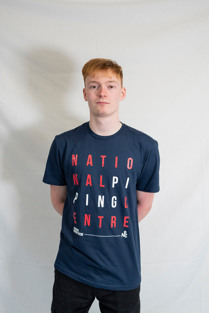 NPC Navy T-shirt – The Bagpipe Shop